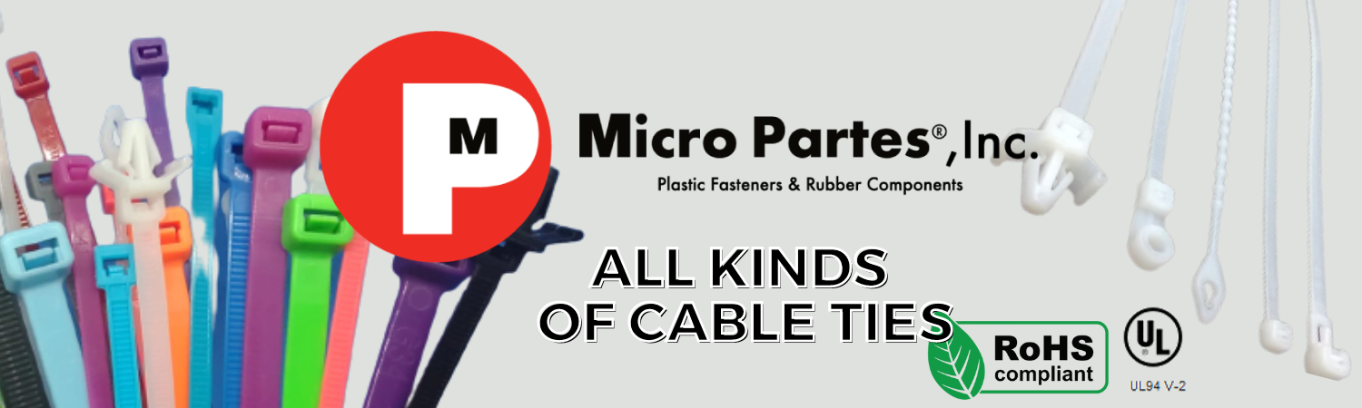 Plastic Fasteners & Rubber Components - Micro Partes®